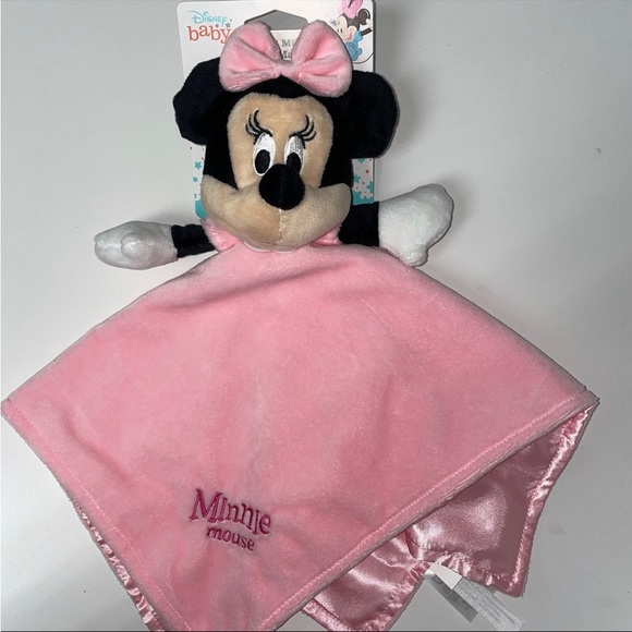 Disney | Toys | Disney Baby Minnie Mouse Lovey Blanket | Poshmark